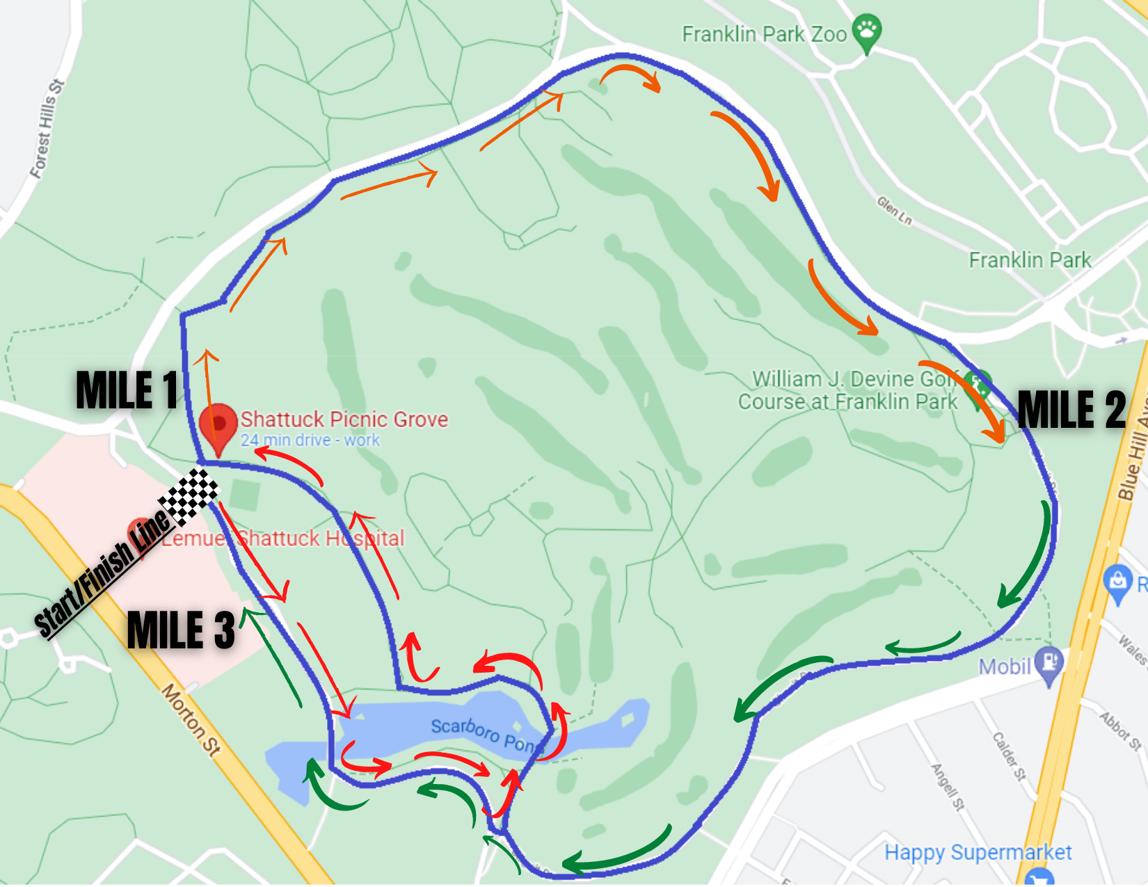 RACE INFO – Sole Train 5k